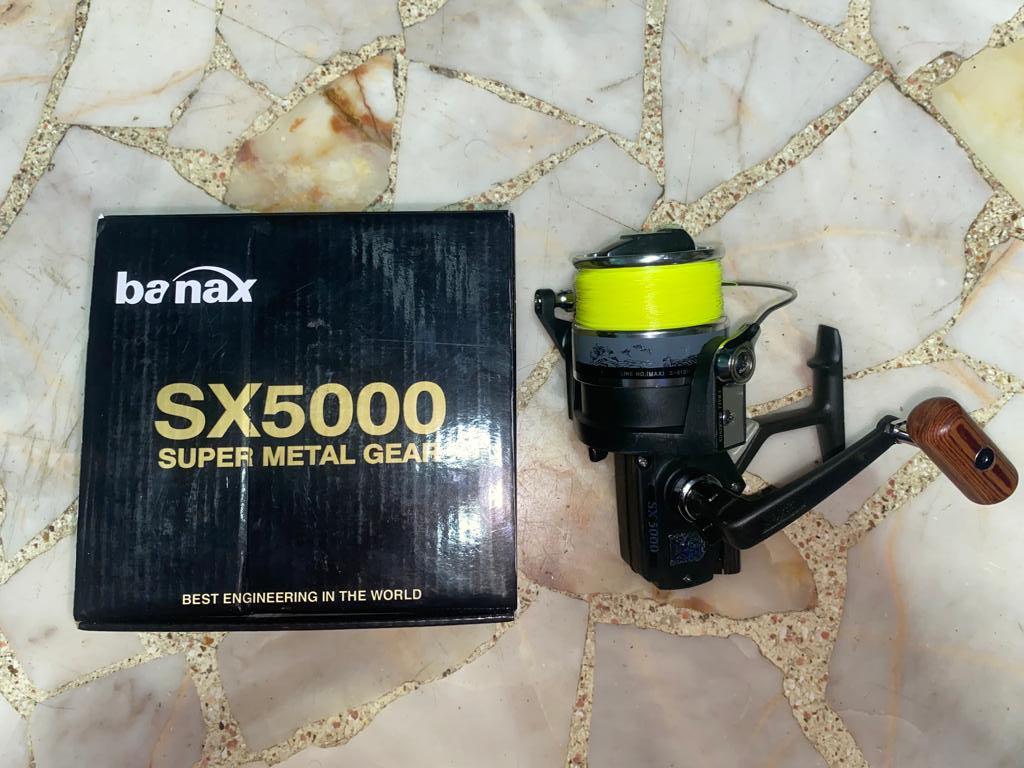 BANAX SX5000 FISHING REEL, Sports Equipment, Fishing on Carousell