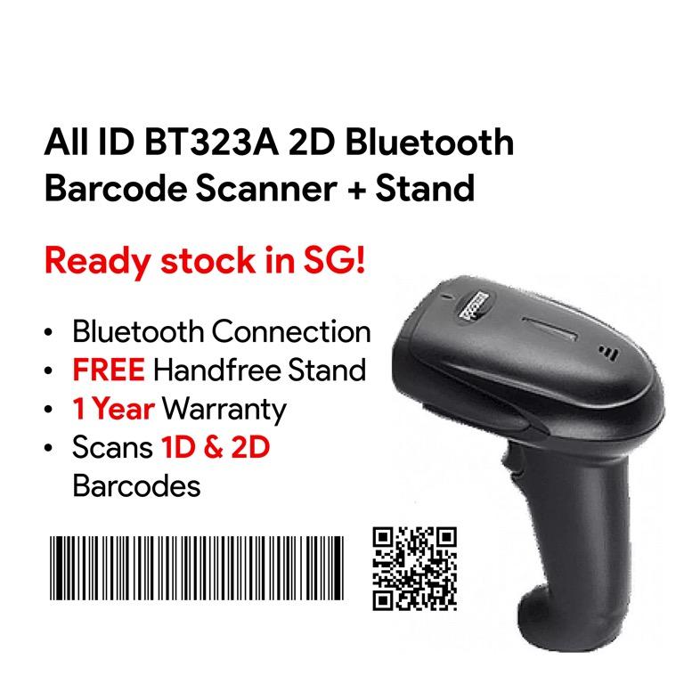 Barcode Scanner - 1D Barcode, 2D Barcode, QR Code, Handheld & Corded ...