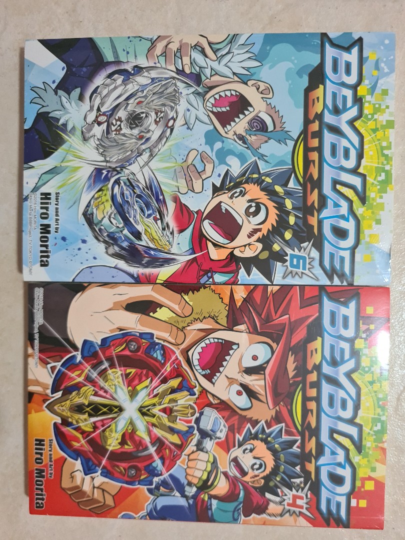 Beyblade original books series 4 and 6, Hobbies & Toys, Books ...