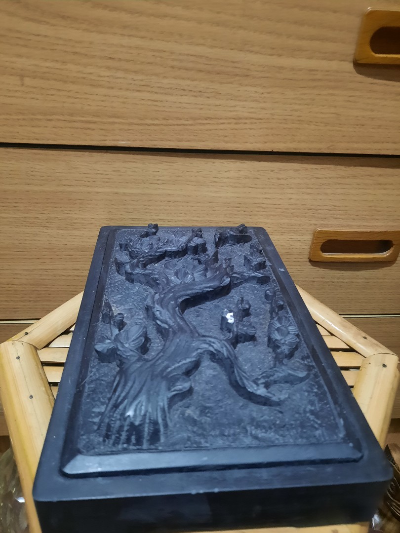 Bluestone Suzuri ink stone, Hobbies & Toys, Memorabilia & Collectibles ...
