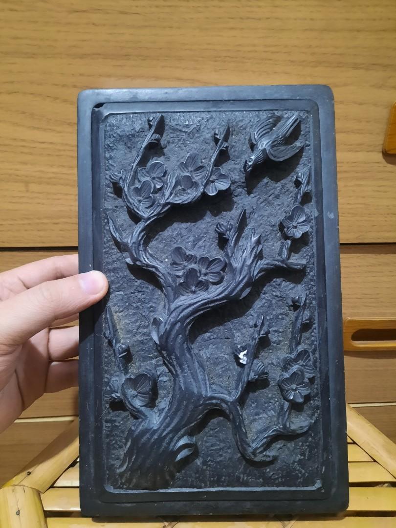 Bluestone Suzuri ink stone, Hobbies & Toys, Memorabilia & Collectibles ...