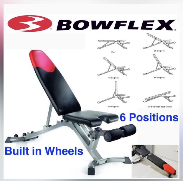 Bowflex Workout Bench - also sell Dumbbell Barbell Weight Plate & Bar ...