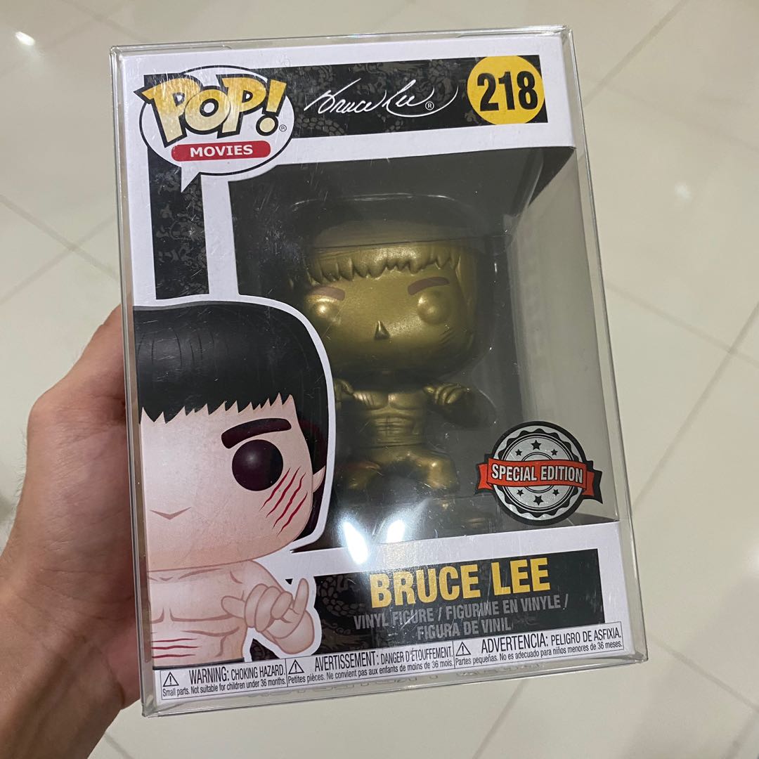 Bruce Lee 218 Funko Pop, Hobbies & Toys, Toys & Games on Carousell