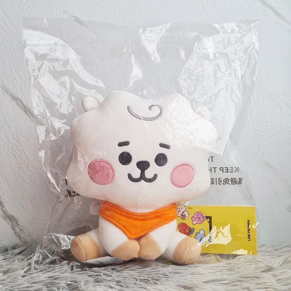 BT21 Baby RJ 20cm Sitting Plush Doll, Hobbies & Toys, Memorabilia ...