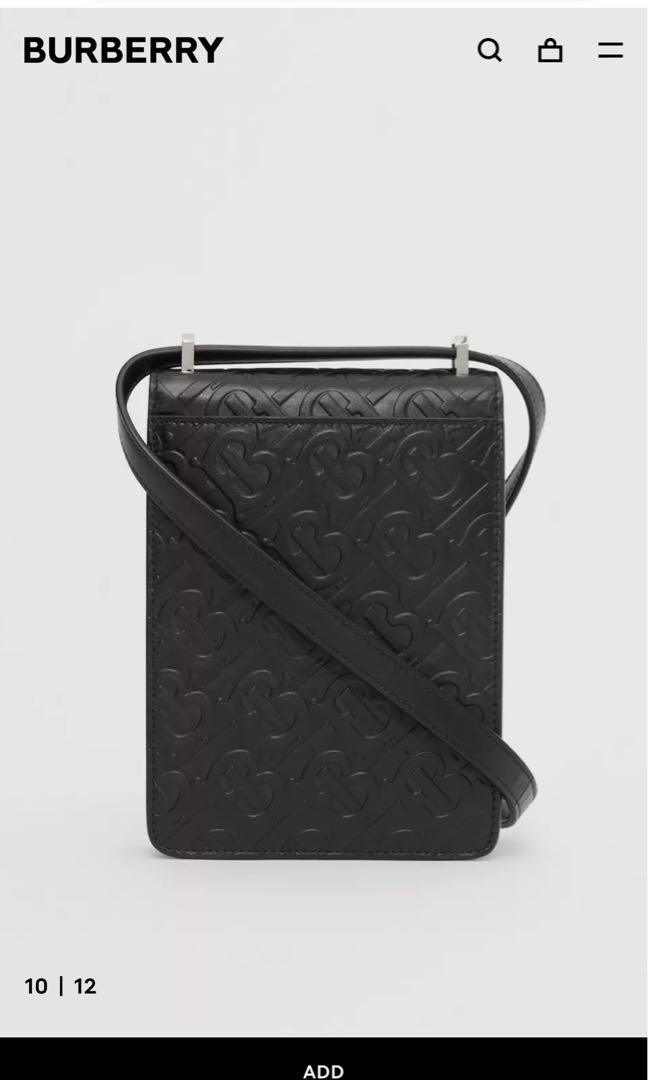 Burberry Monogram Leather Robin Bag, Luxury, Bags & Wallets on Carousell
