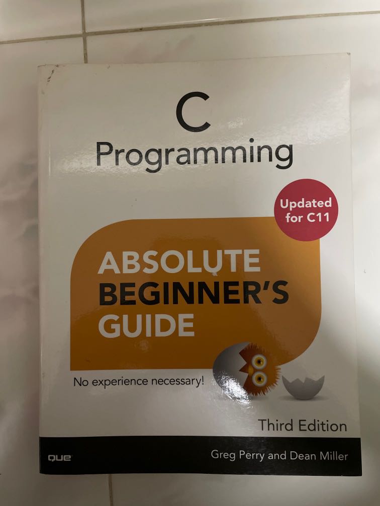 C programming book, Computers & Tech, Laptops & Notebooks on Carousell