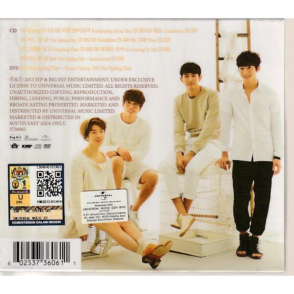 CD + DVD 2AM - ONE SPRING DAY ( 100% SPECIAL EDITION 2ND ALBUM ORIGINAL ...