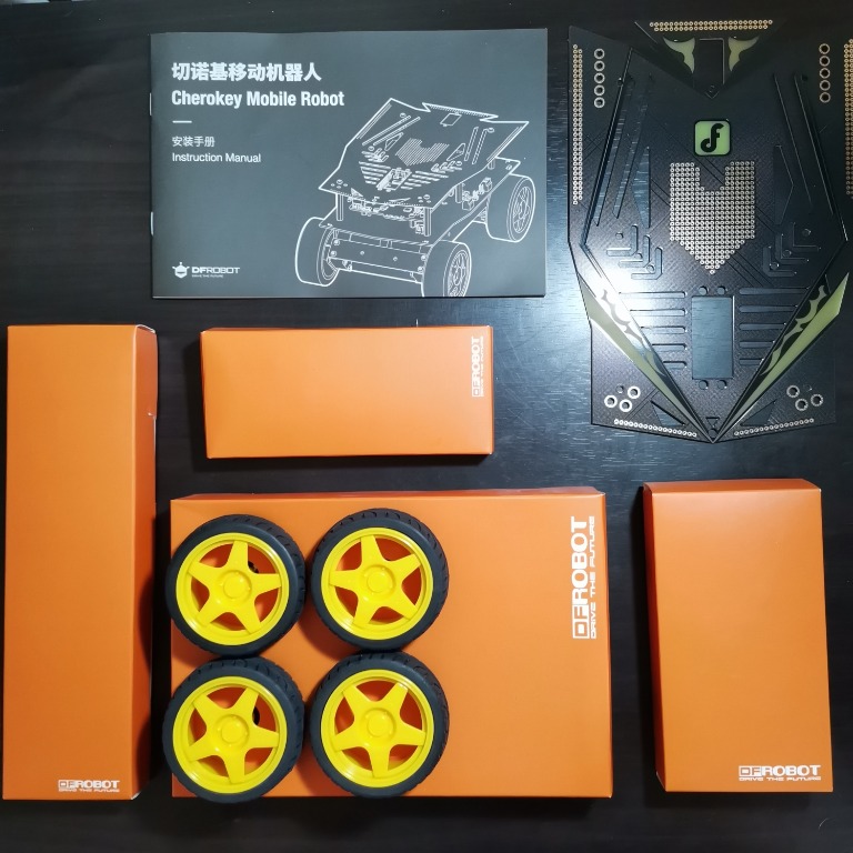 Cherokey 4wd Mobile Robot For Arduino Computers And Tech Office And Business Technology On Carousell 