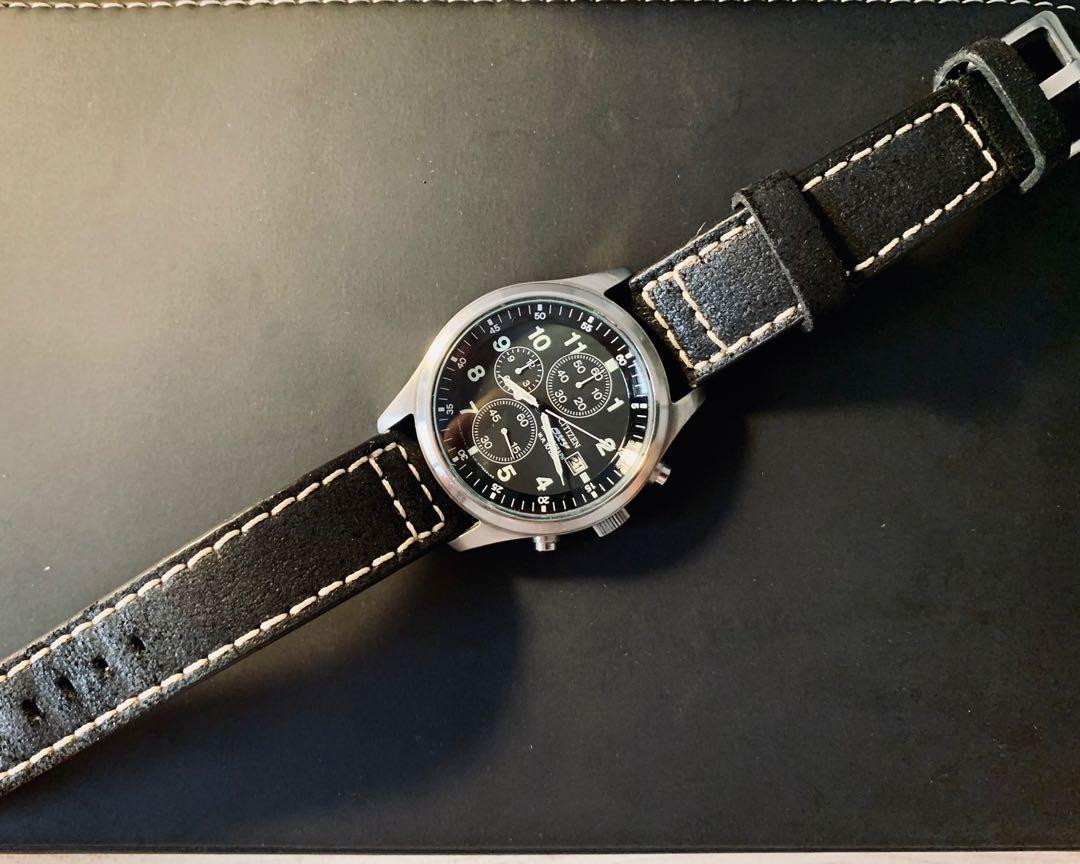 Citizen Oxy Military Chronograph, Men's Fashion, Watches & Accessories, Watches on Carousell