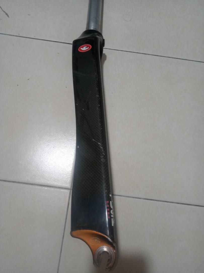 Columbus Tusk Air carbon fork for road bike/fixie, Sports Equipment ...