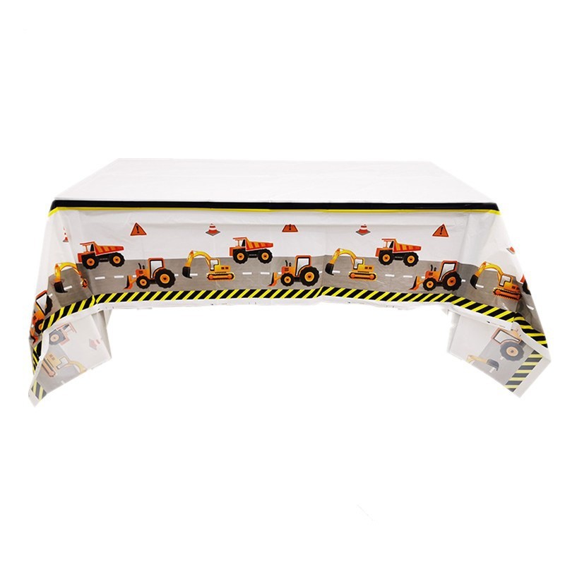 Construction Themed Party Table Cover, Hobbies & Toys, Toys & Games on ...