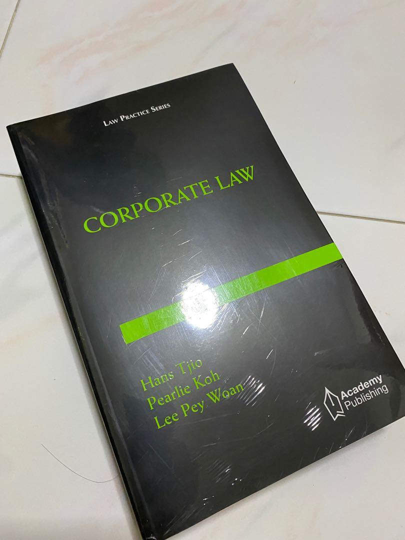 Corporate Law Textbook, Hobbies & Toys, Books & Magazines, Textbooks on ...