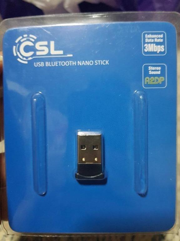 CSL - USB nano Bluetooth-Adapter V4.0 with LED - Class 4.0 Technology ...