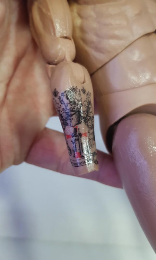 Damtoys 1/6 scale Devgru operation Neptune Spear Tattoo arms body ...