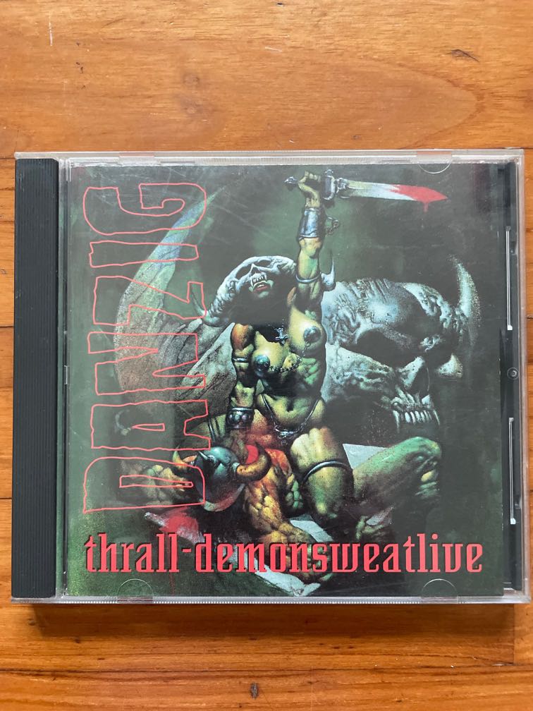 Danzig Thrall - Demon Sweat Live CD (Made In Japan), Hobbies & Toys ...