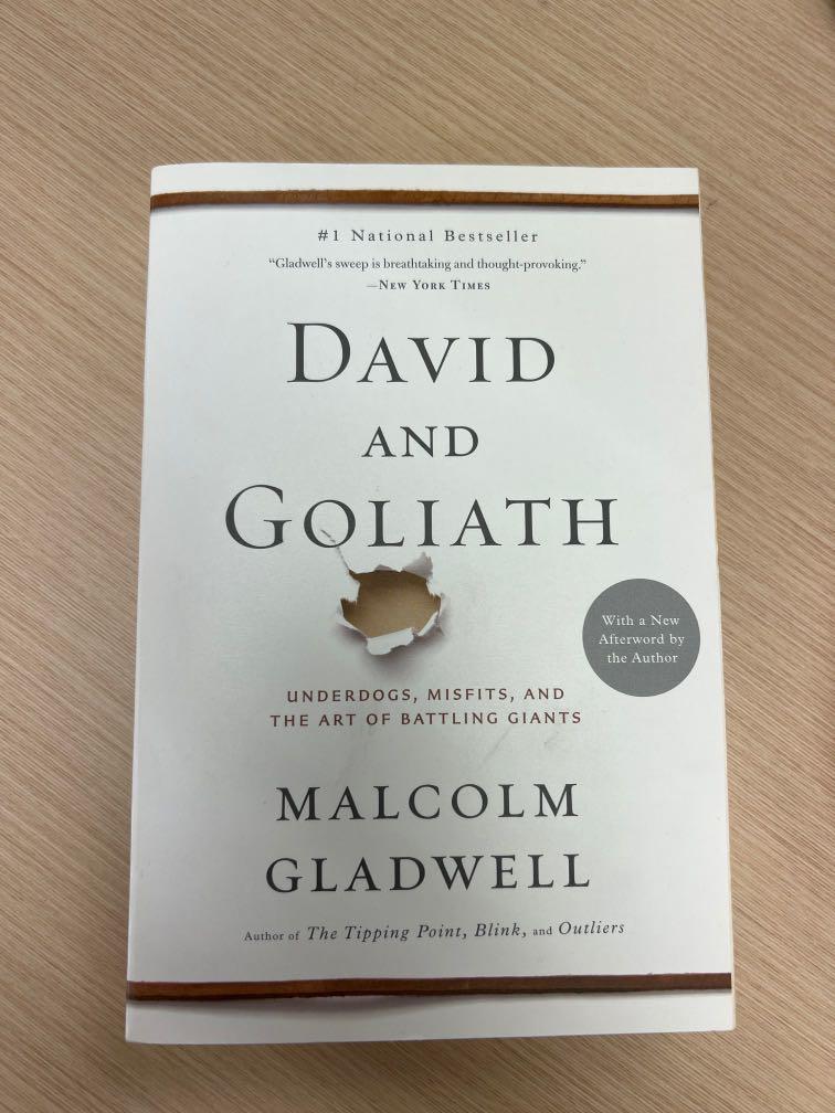 David and Goliath | Malcolm Gladwell, 興趣及遊戲, 書本 & 文具, 小說 & 故事書 - Carousell