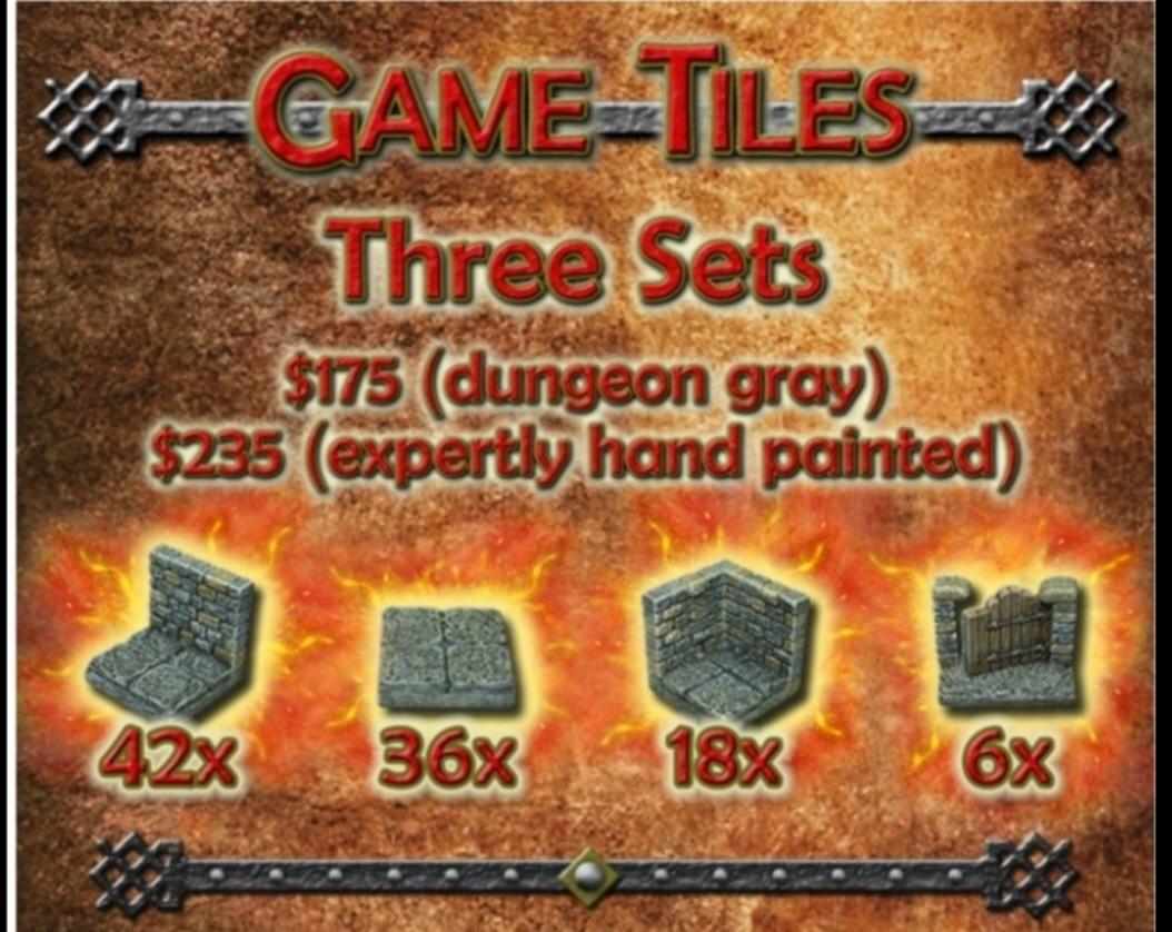 Dwarven Forge Game Tiles, board game, RPG, Kickstarter, Hobbies & Toys, Toys & Games on Carousell