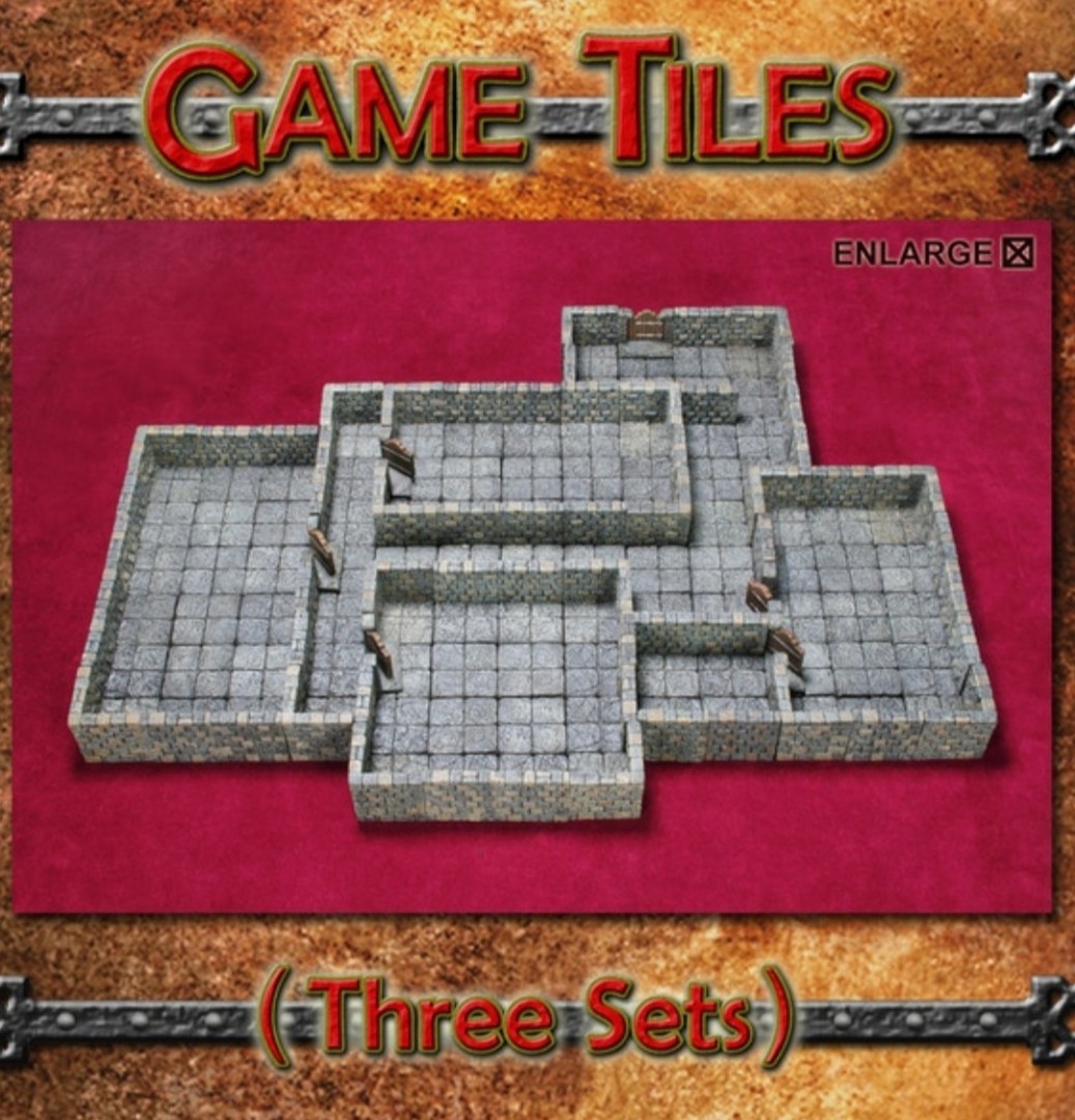 Dwarven Forge Game Tiles, board game, RPG, Kickstarter, Hobbies & Toys ...