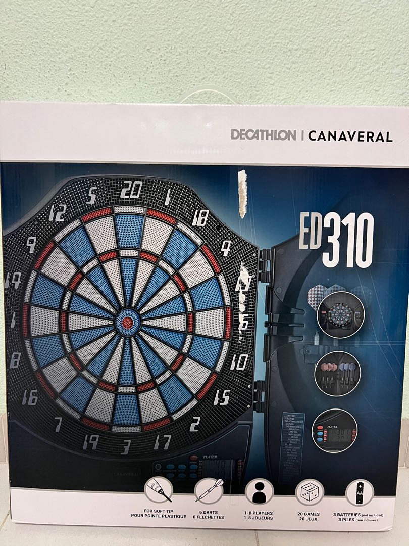 Electronic Dartboard ED310, Hobbies & Toys, Toys & Games on Carousell
