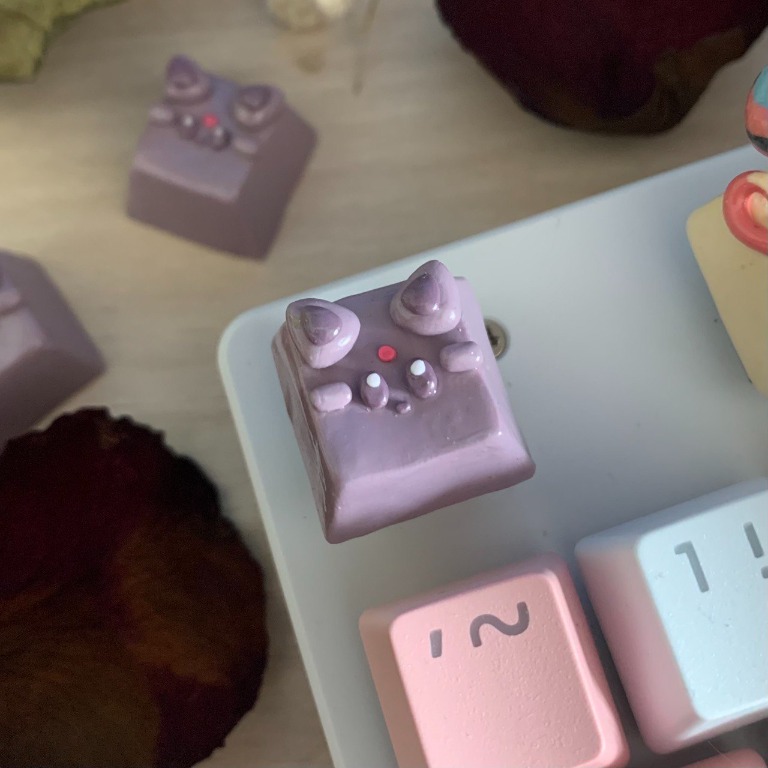 Espeon Keycap, Computers & Tech, Parts & Accessories, Computer Keyboard ...