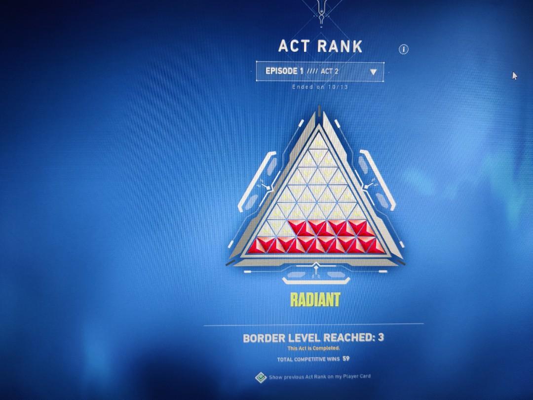 Ex-Radiant stacked valorant account with radiant buddy, Video Gaming ...