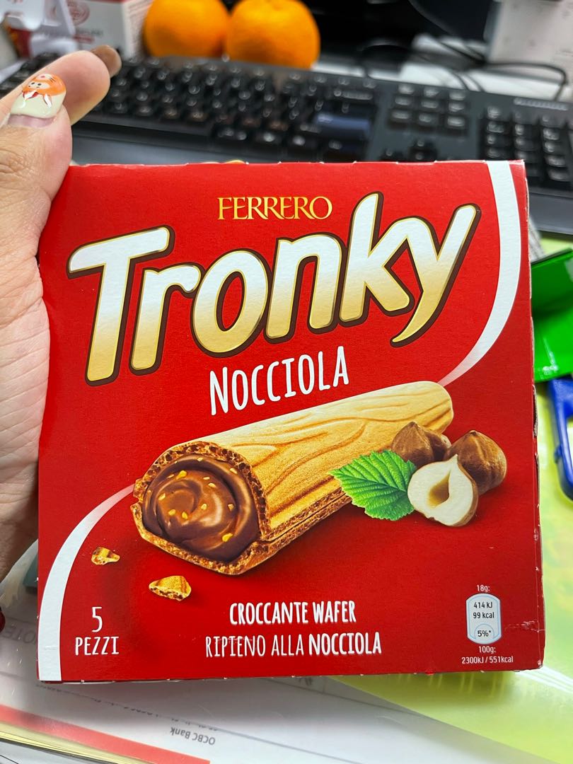 Ferrero Tronky, Food & Drinks, Packaged & Instant Food on Carousell