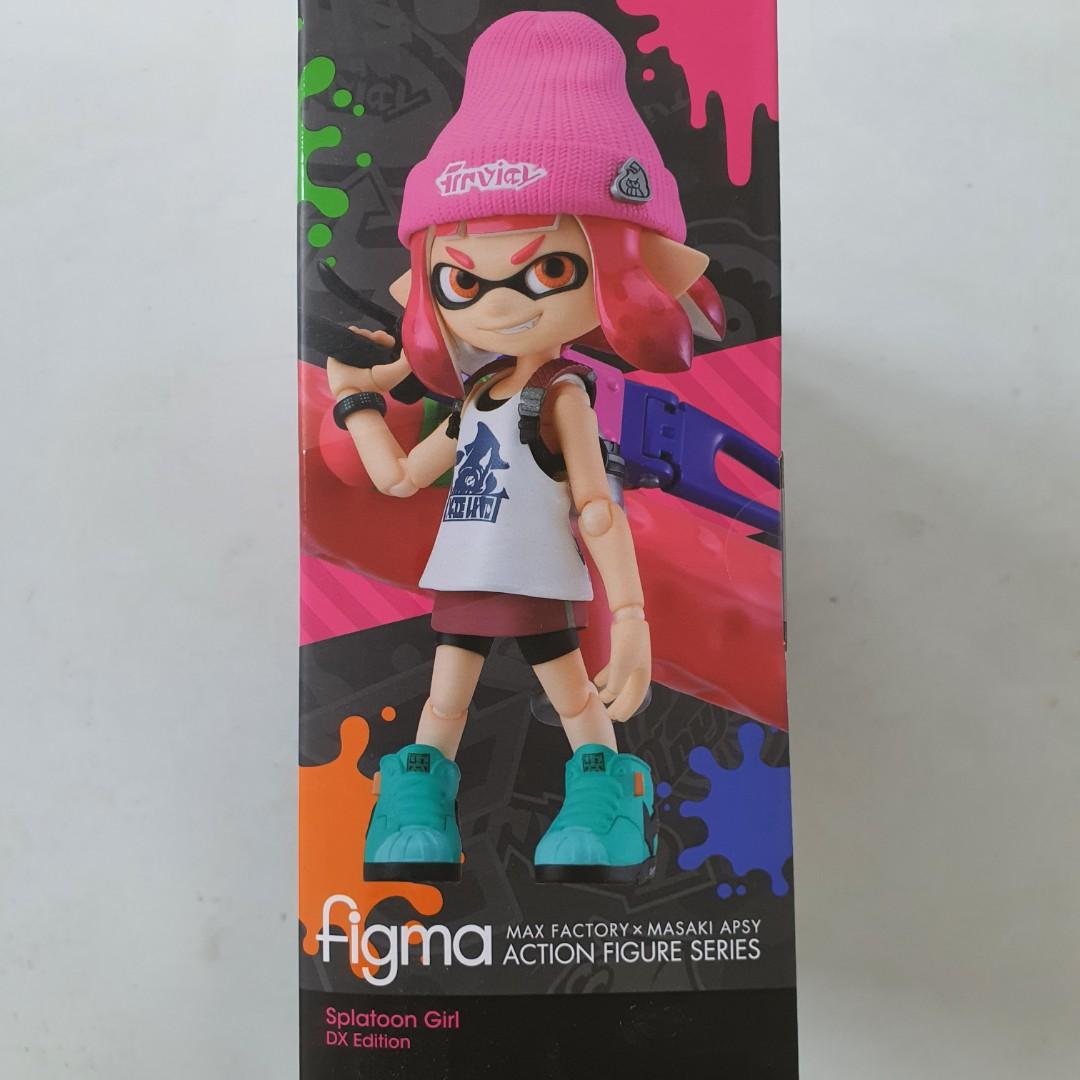 Figma Splatoon/Splatoon2 Splatoon Girl DX Edition Set Action Figure ...