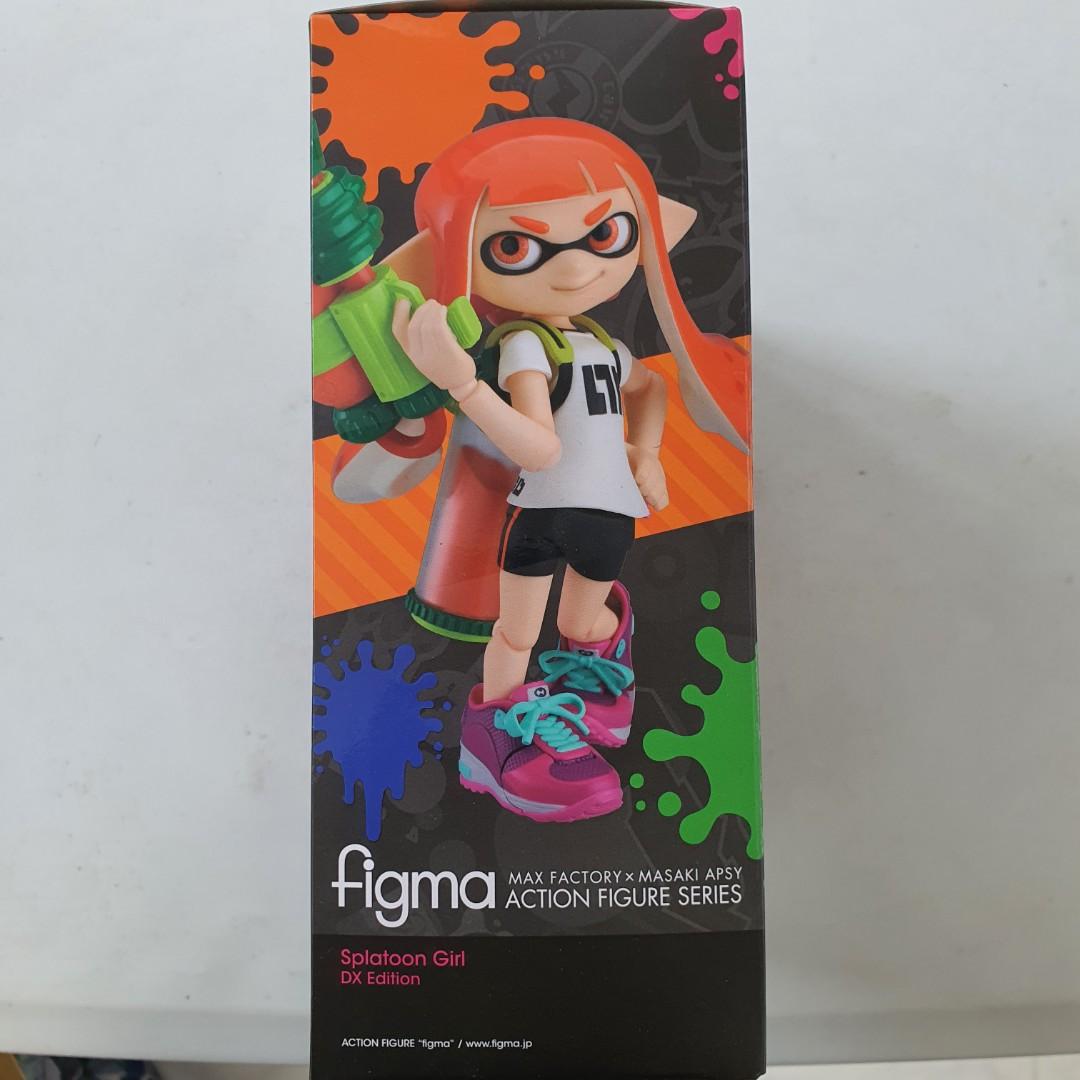 Figma Splatoon/Splatoon2 Splatoon Girl DX Edition Set Action Figure ...