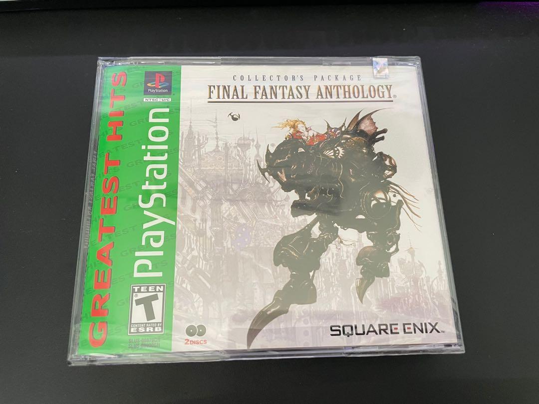 Final Fantasy Anthology (sealed), Video Gaming, Video Games ...