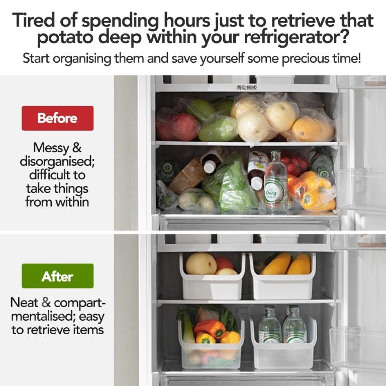 Fridge and Cabinet Multipurpose Organizer / Storage Container ...