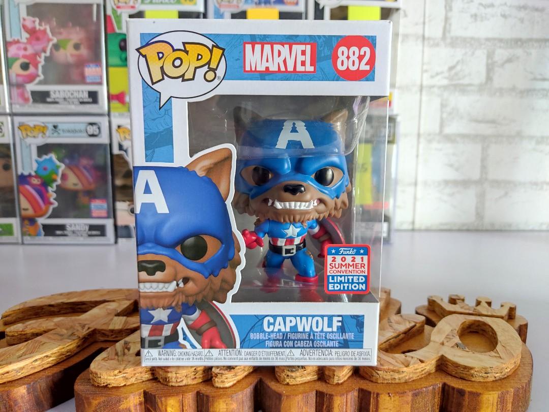 Funko Pop CAPWOLF Marvel #882 on Carousell