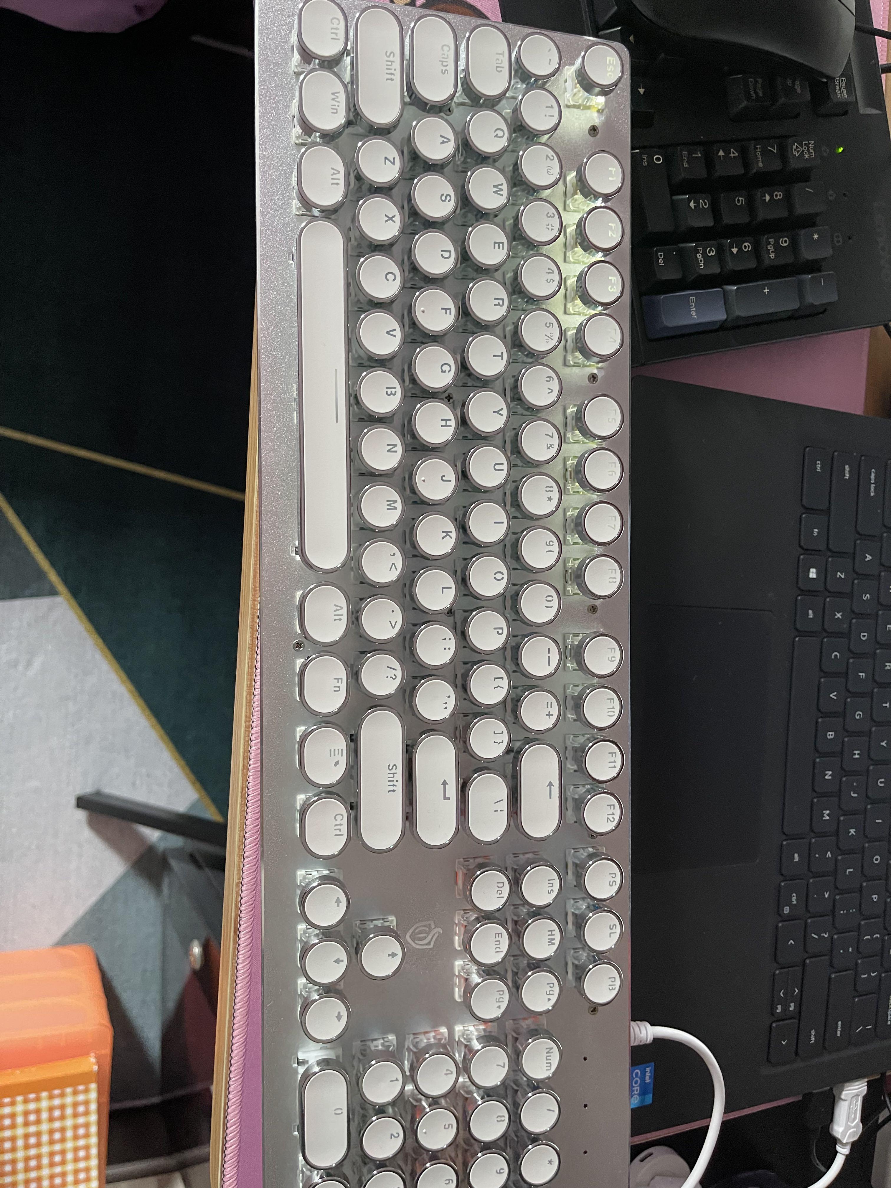 Gaming Mechanical keyboard RGB 30 colors PUBG computer game Office ...