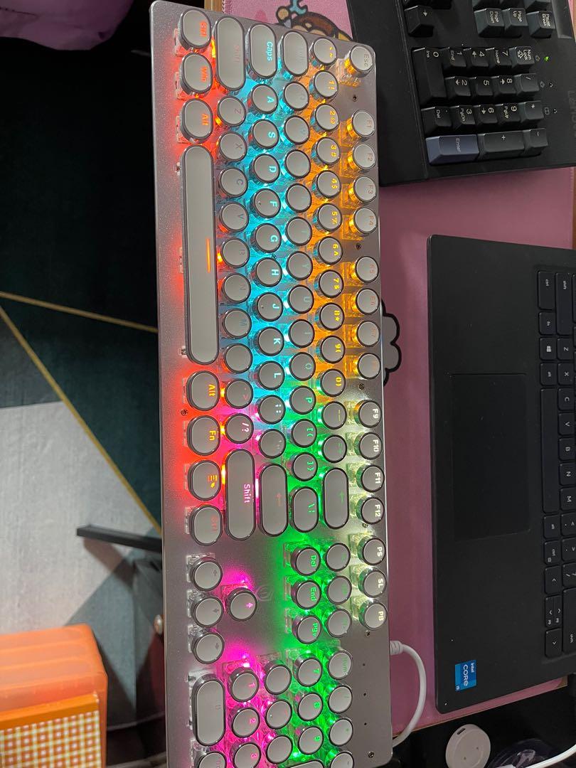 Gaming Mechanical keyboard RGB 30 colors PUBG computer game Office ...