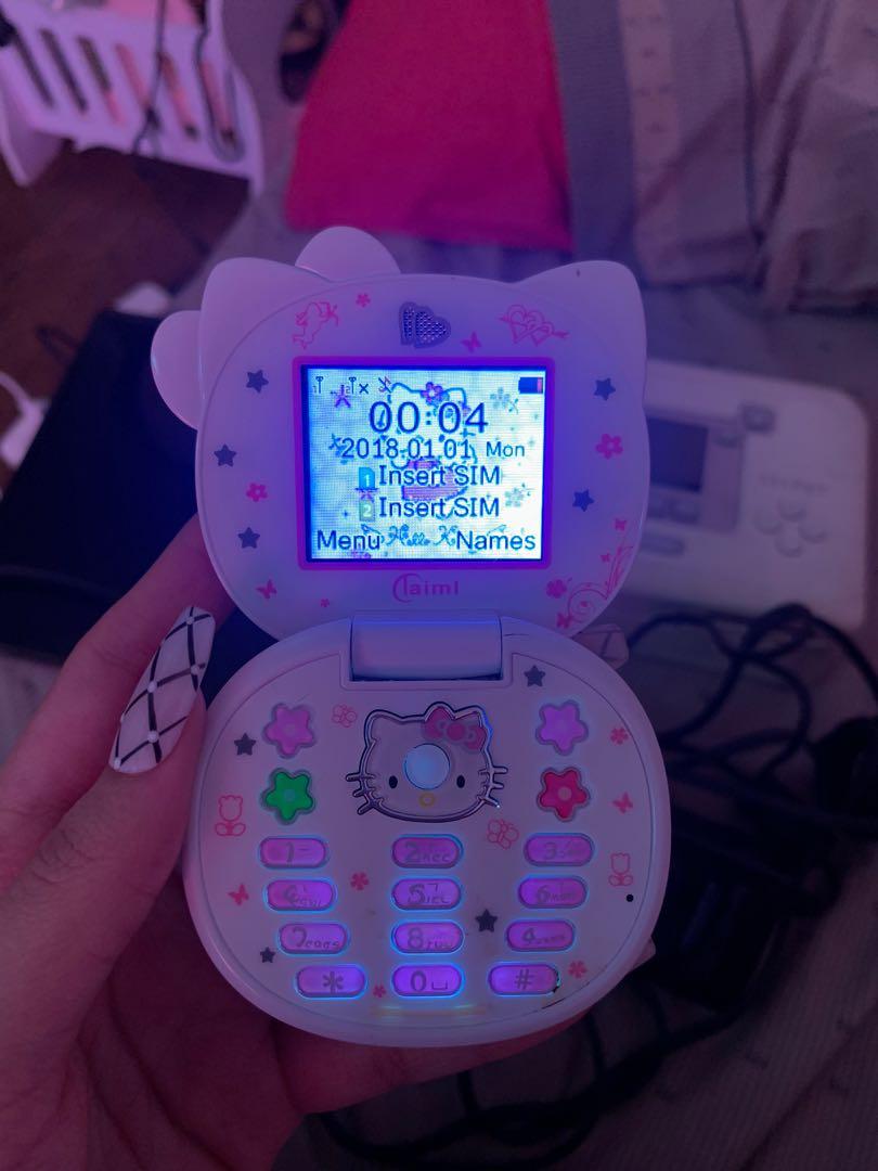 Hello Kitty Flip Phone, Mobile Phones & Gadgets, Mobile Phones, Early ...
