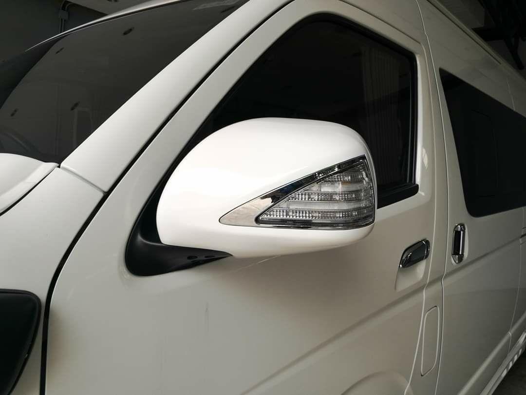 Hiace side mirror cover, Car Accessories, Accessories on Carousell