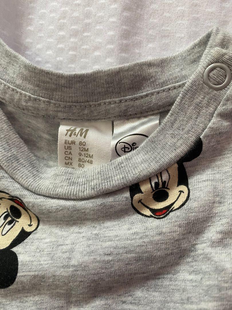 h&m mickey mouse, Babies & Kids, Babies & Kids Fashion on Carousell