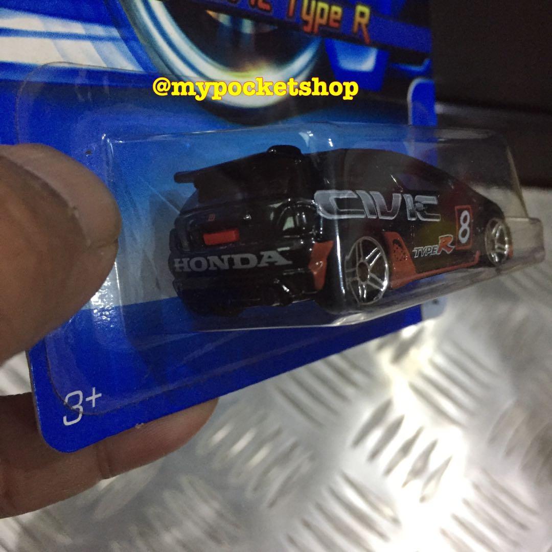 Hot Wheels HONDA CIVIC TYPE R - EP3 Black / 2006 Hotwheels Collector ...