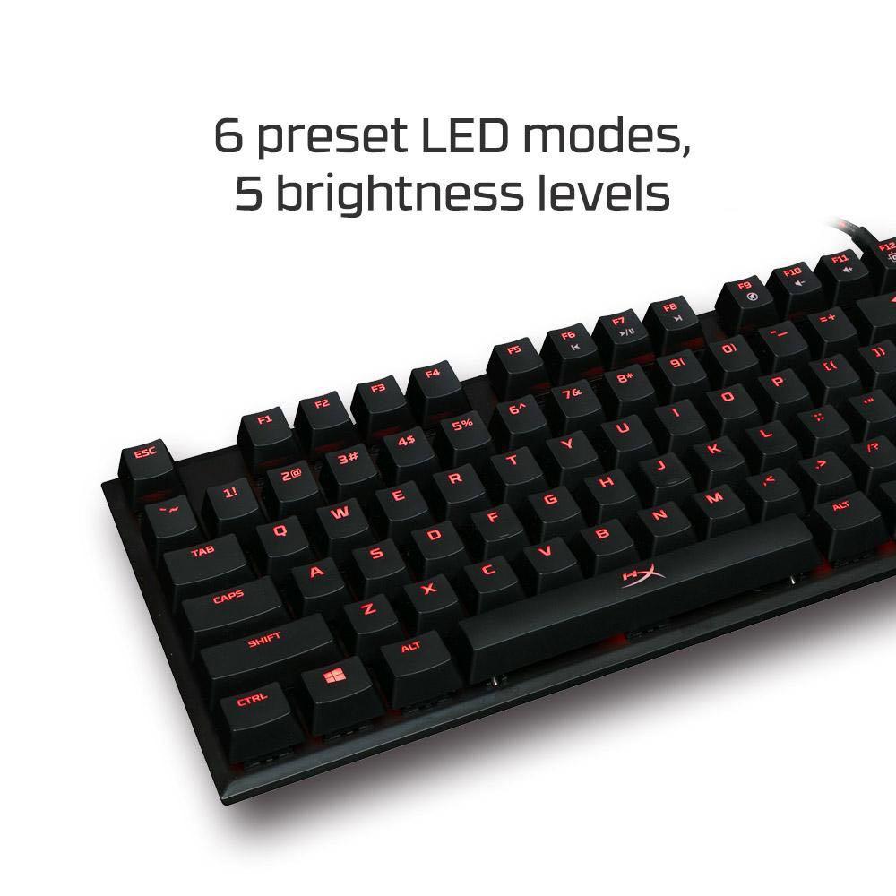 HyperX Alloy FPS Pro TKL Mechanical Gaming Keyboard - Cherry MX Red ...