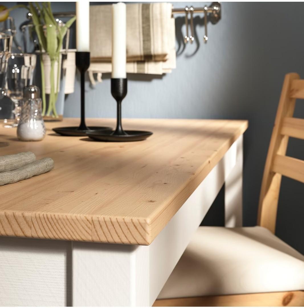 Ikea Lerhamn Table, Furniture & Home Living, Furniture, Tables & Sets ...