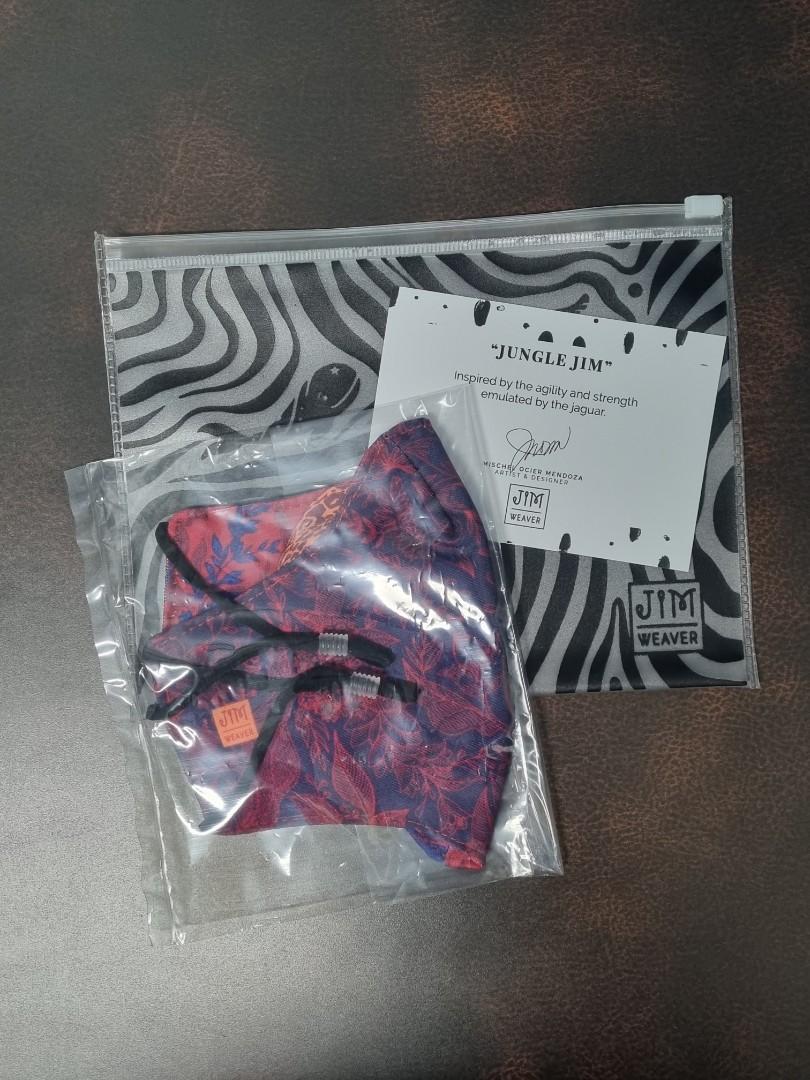 Jim Weaver Jungle Jim face mask, Health & Nutrition, Face Masks & Face ...