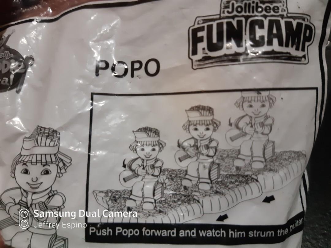 Jollibee Fun Camp Popo sealed, Hobbies & Toys, Toys & Games on Carousell