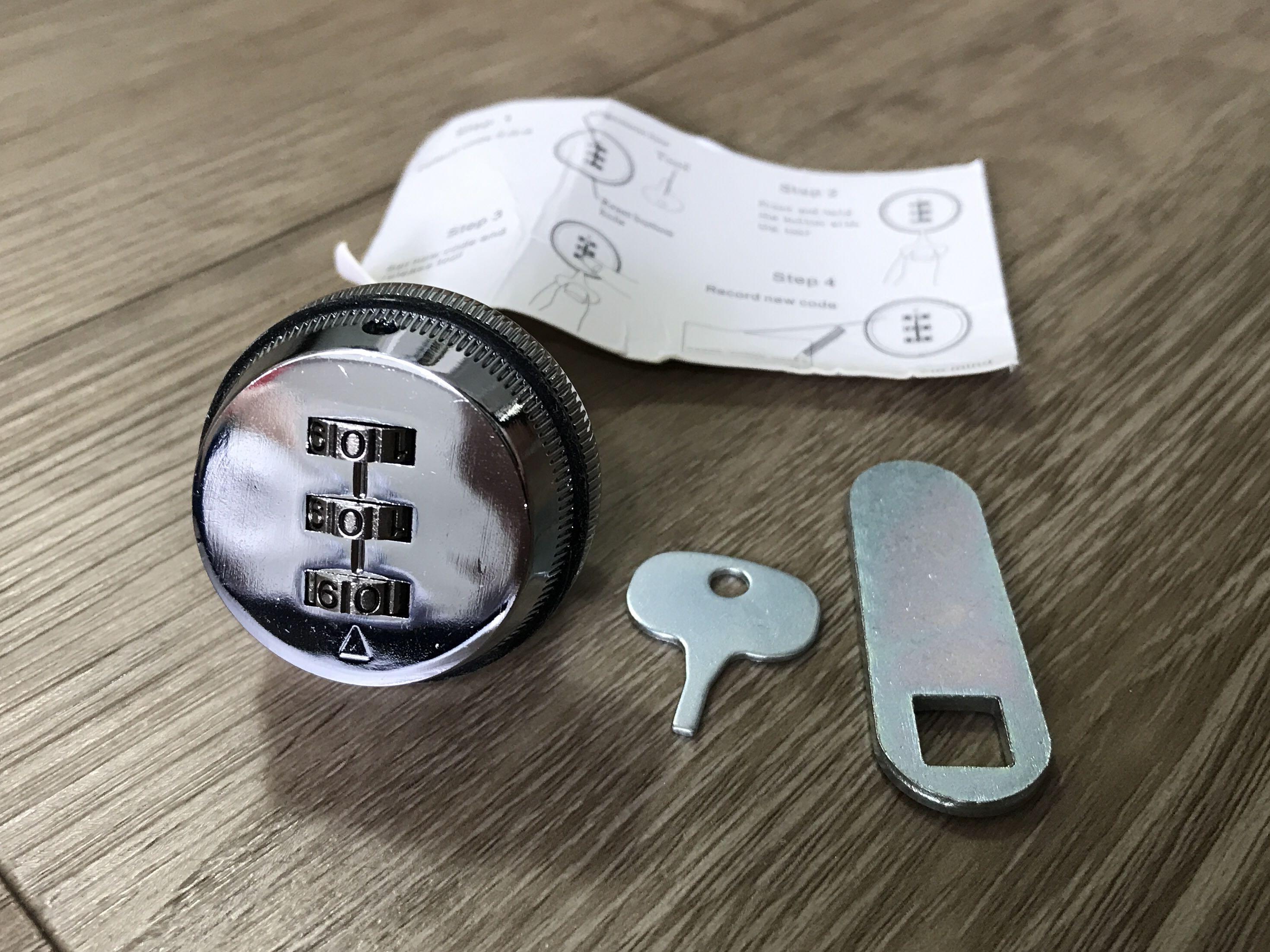 Keyless Mailbox Rotary Numbers Lock, Furniture & Home Living, Security ...