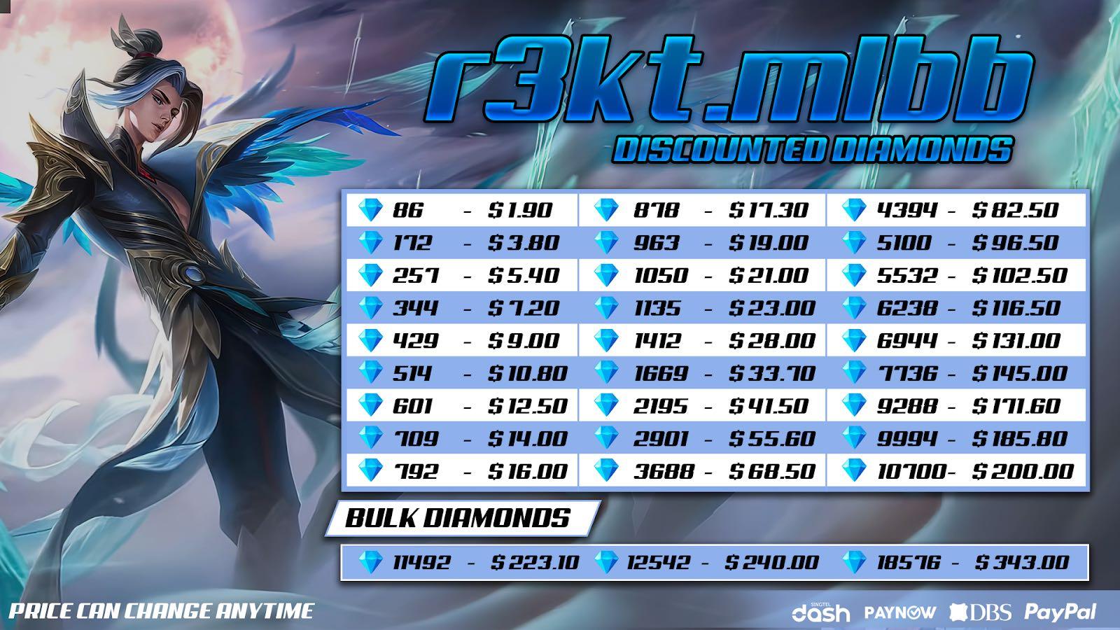 💎Sanrio Event MLBB Diamonds Recharge / Gems Top Up, Video Gaming ...