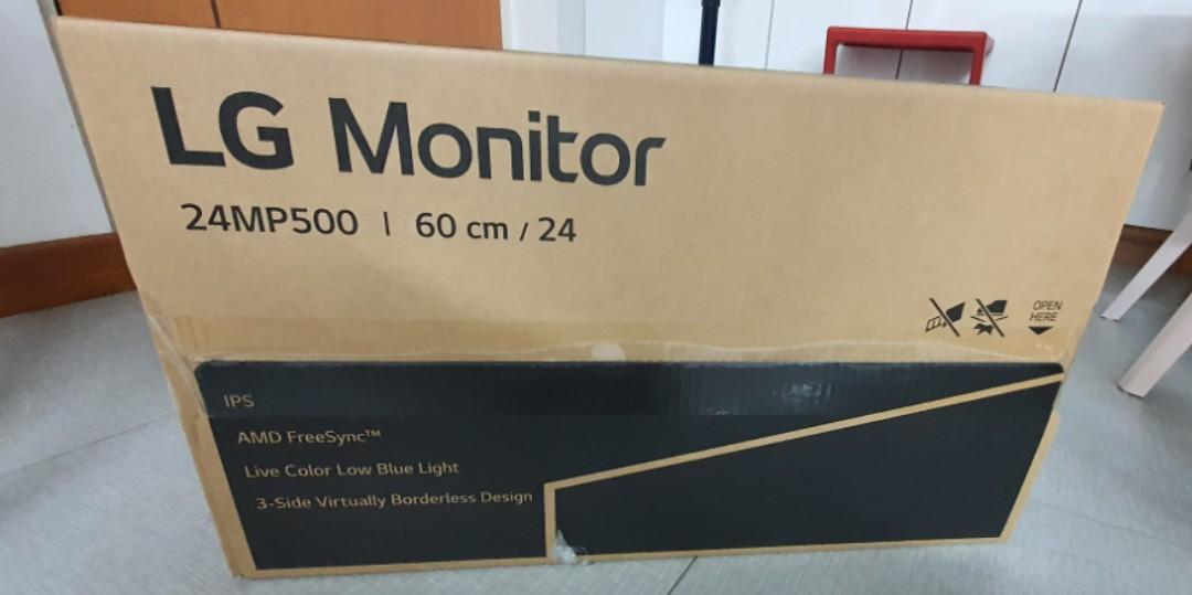 LG Monitor 24MP500, Computers & Tech, Parts & Accessories, Monitor ...