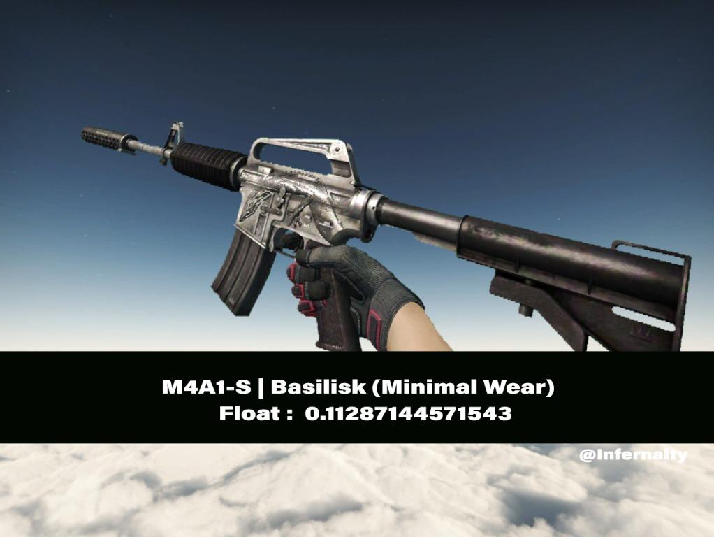 M4A1-S Basilisk MW CSGO SKINS KNIVES, Video Gaming, Gaming Accessories ...