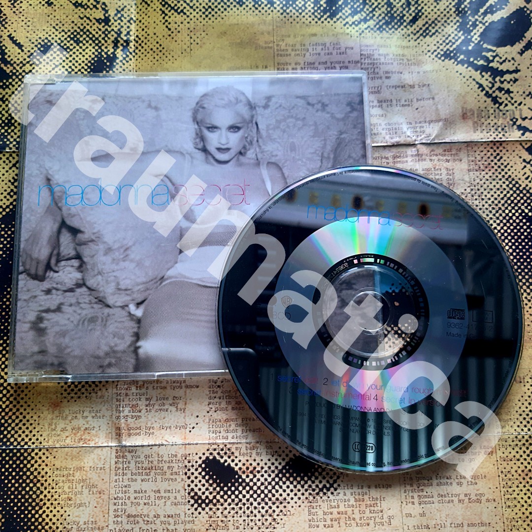 Madonna - Secret CD Single, Hobbies & Toys, Music & Media, CDs & DVDs ...