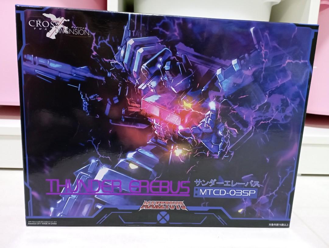 Maketoys Cross Dimension - Thunder Erebus, Thunder Manus & Divine ...
