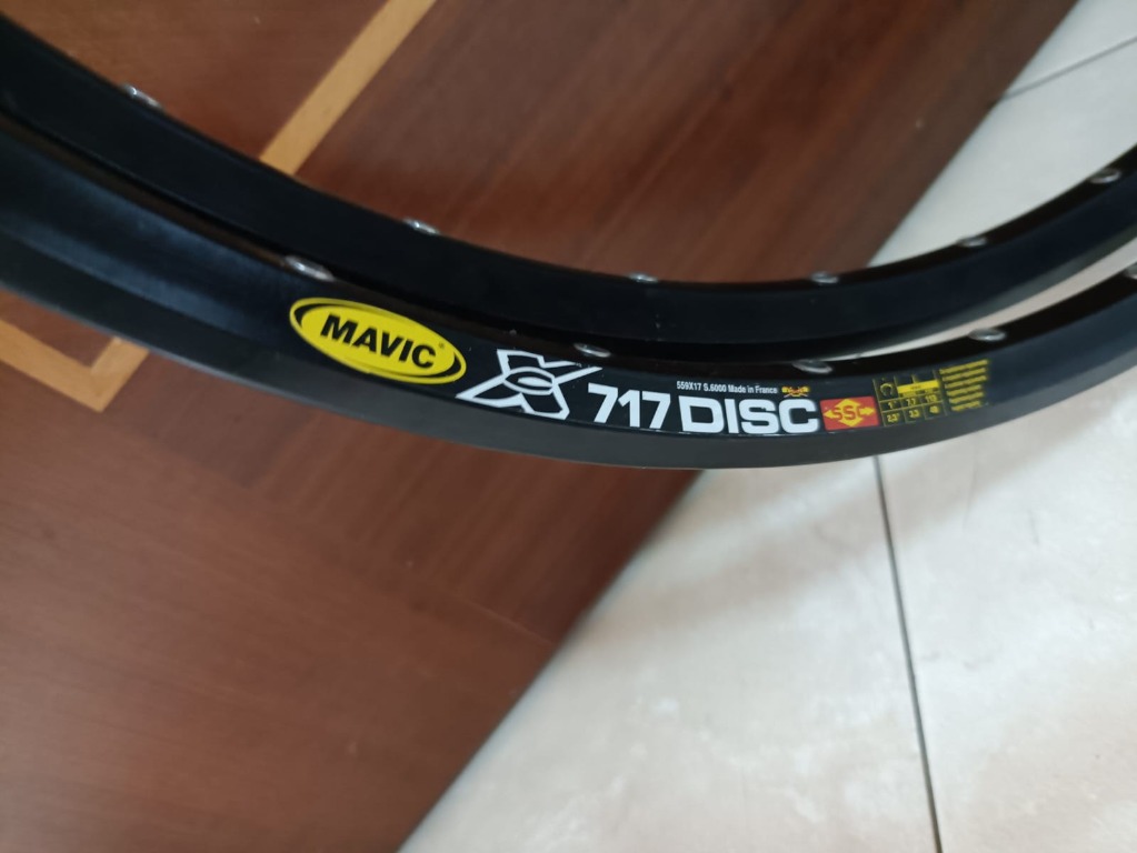 Mavic 717 Rim 26er, Sports Equipment, Bicycles & Parts, Parts ...