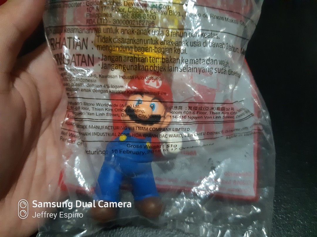 Mcdo Super Mario Power Up Block factory sealed, Hobbies & Toys, Toys ...