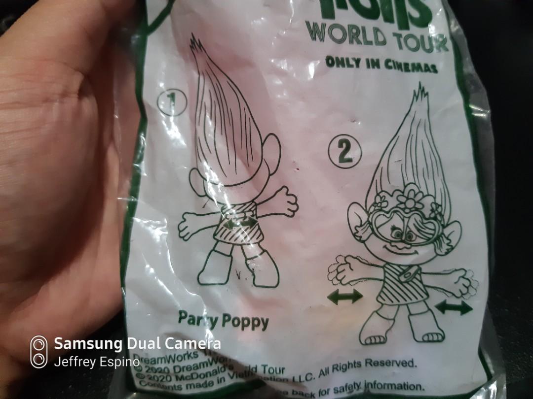 McDonalds Trolls World Tour Party Poppy sealed, Hobbies & Toys, Toys ...